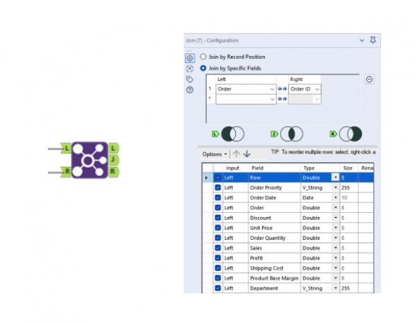 Different Types of Joins in Alteryx